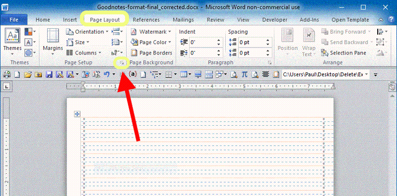 Solved: Top and bottom margin alignment - word document | Experts Exchange