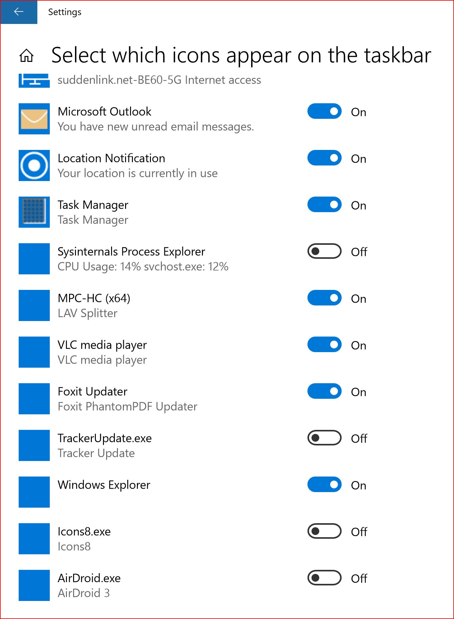 Solved: Taskbar Icons | Experts Exchange