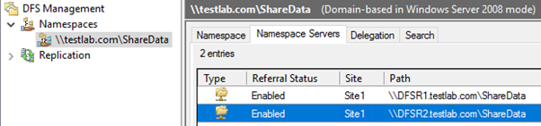 Microsoft DFS-N and DFS-R Accidental Deletion Recovery | Experts Exchange