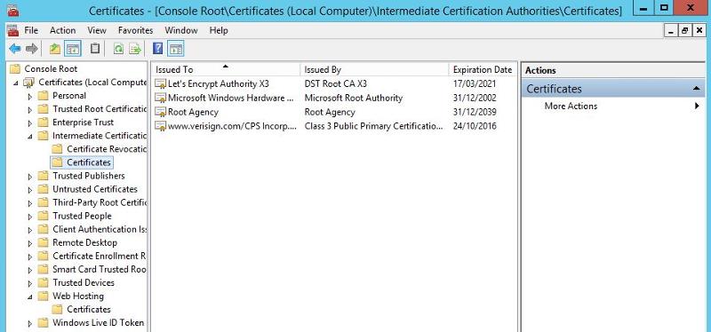 Solved: Certificate validation failed for only one sender | Experts ...