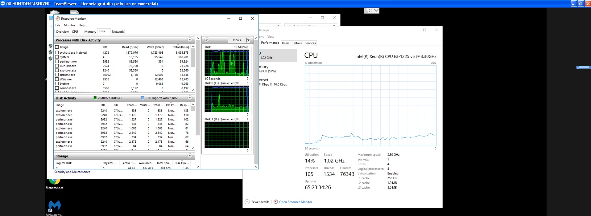 Solved: Win server 2016 too slow | Experts Exchange