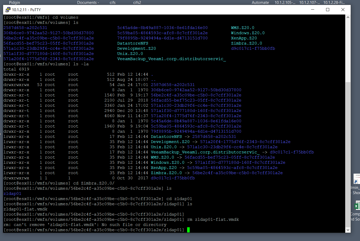 Solved: flat-vmdk file remaining in datastore after vMotion | Experts Exchange