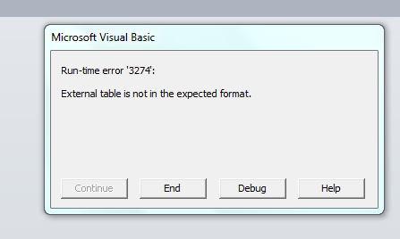 Solved: I'm getting a Run-Time error because of a wrong Excel File ...