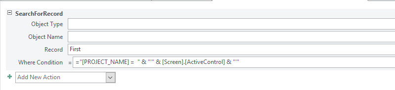 Solved: Microsoft Access Form With A SearchForRecord Macro In A Combo ...