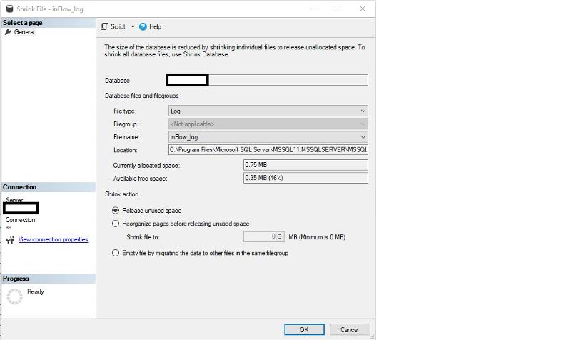 Solved: SQL Server Error 9002 The transaction log for database xxxxx is ...