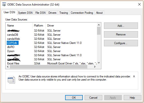 Solved Use Vba To Connect To A Sql Server Database Using An Existing Odbc Data Source Experts