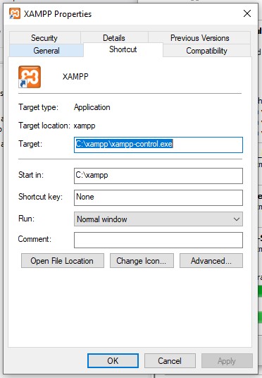 Solved: XAMPP Windows 10 Automatic Startup | Experts Exchange