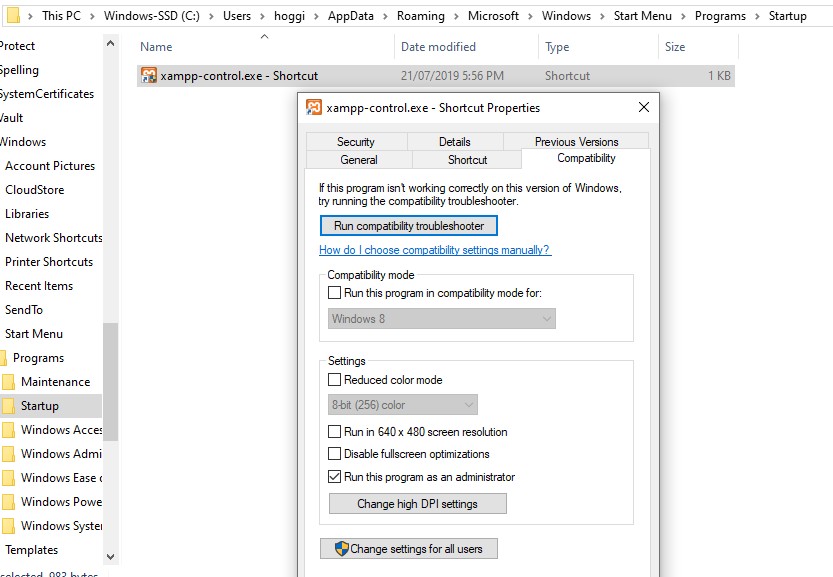 Solved: XAMPP Windows 10 Automatic Startup | Experts Exchange
