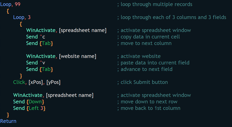 Solved Autohotkey Script To Enter Data From Spreadsheet Or Csv File