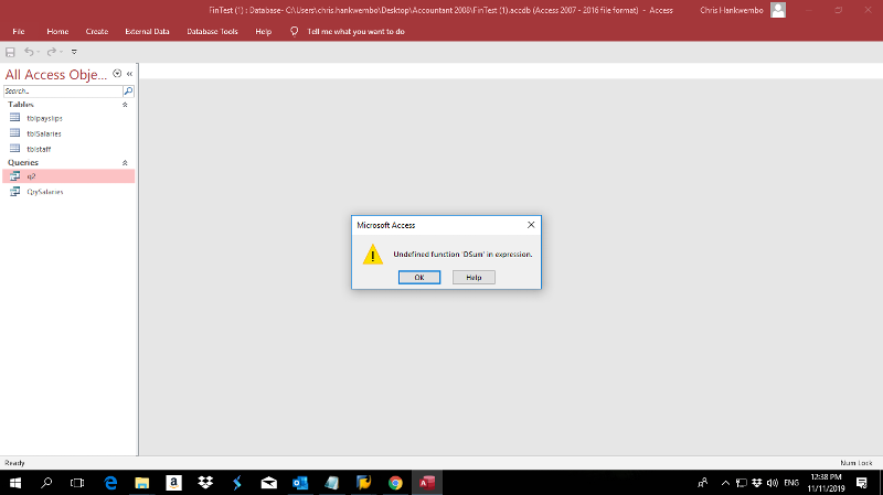 Solved: How to subtract current value by a previous in Ms Access query | Experts Exchange
