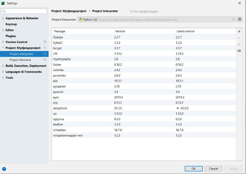 Solved: Import Netmiko to Pycharm fails | Experts Exchange