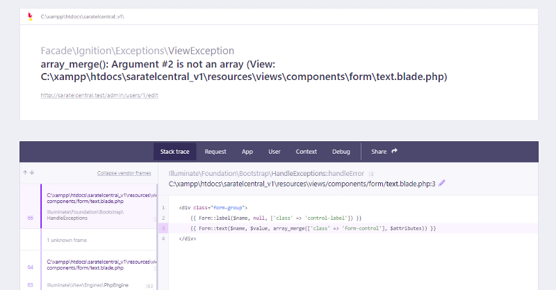 Solved Laravelcollectivehtml Form 6 Custom Macro Or Component Class Not Found Error