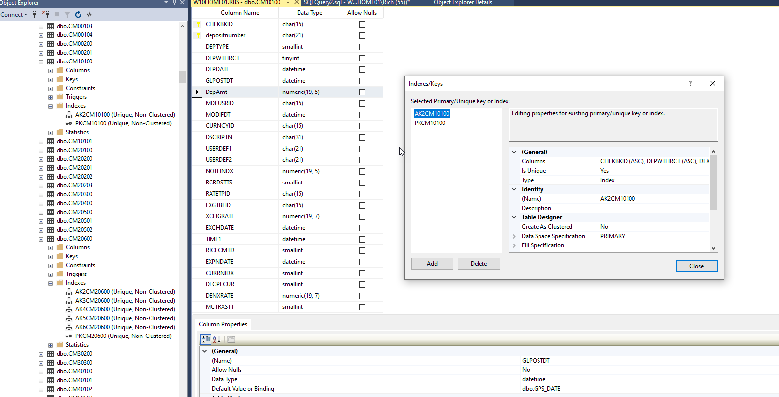How to recover data in a damaged MSSQL table? | Experts Exchange