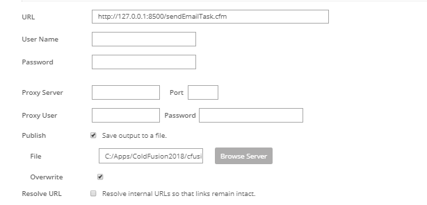 Solved: Sending Emails Using CFSchedule | Experts Exchange
