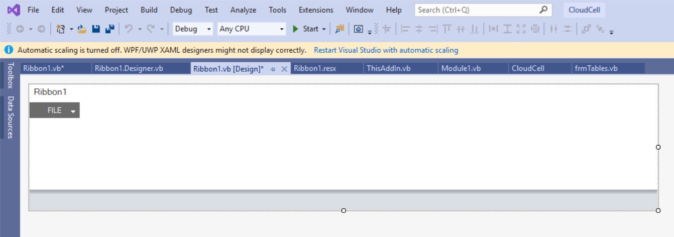 Solved Excel Vsto Add In Ribbon Buttons Not Showing Experts