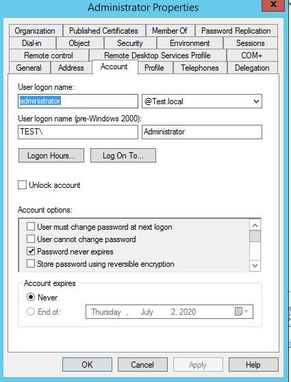 Solved: Login to the Domain using UPN Suffix | Experts Exchange
