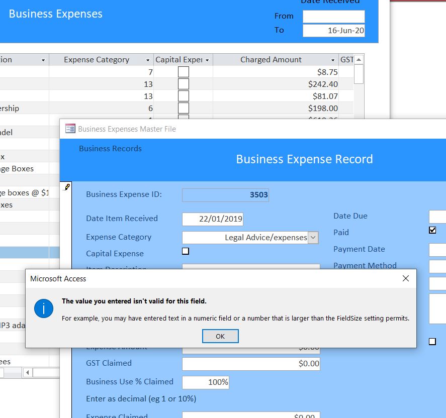 Solved: Access ComboBox with ID Field | Experts Exchange