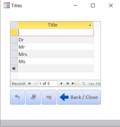 Solved: Access Subform No Filter | Experts Exchange