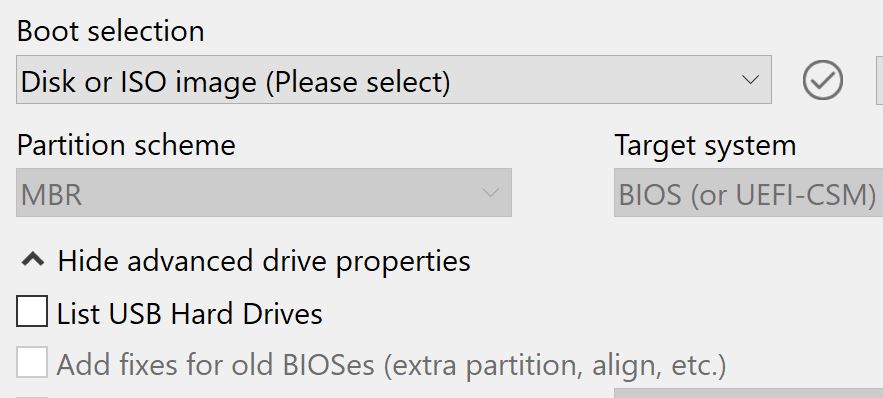 Solved: Rufus partition scheme greyed out, unable to select GPT ... Solved: Rufus partition scheme greyed out, unable to select GPT ...