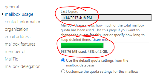 Solved: How to get list of MS exchange 2013 / 2016 users enabled for ...