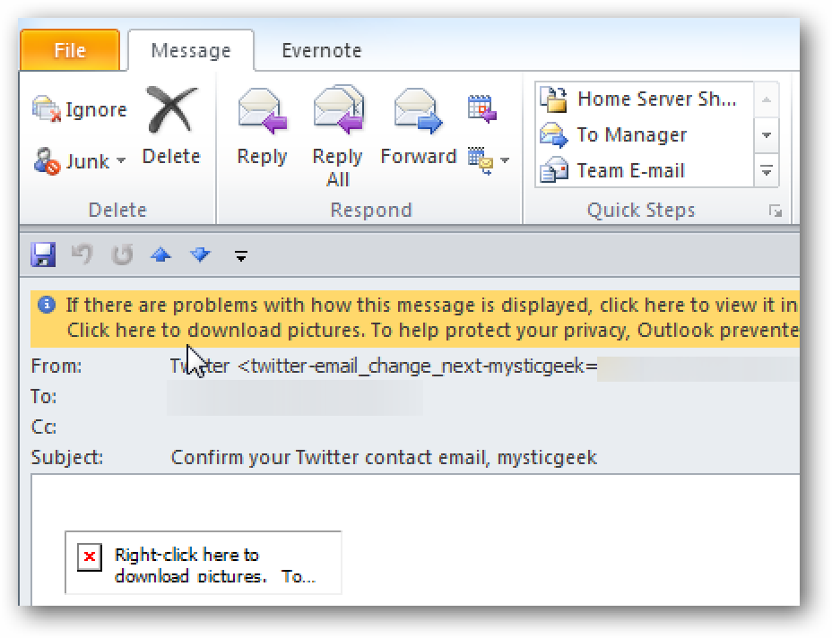Solved: Office 365 outlook mail images | Experts Exchange