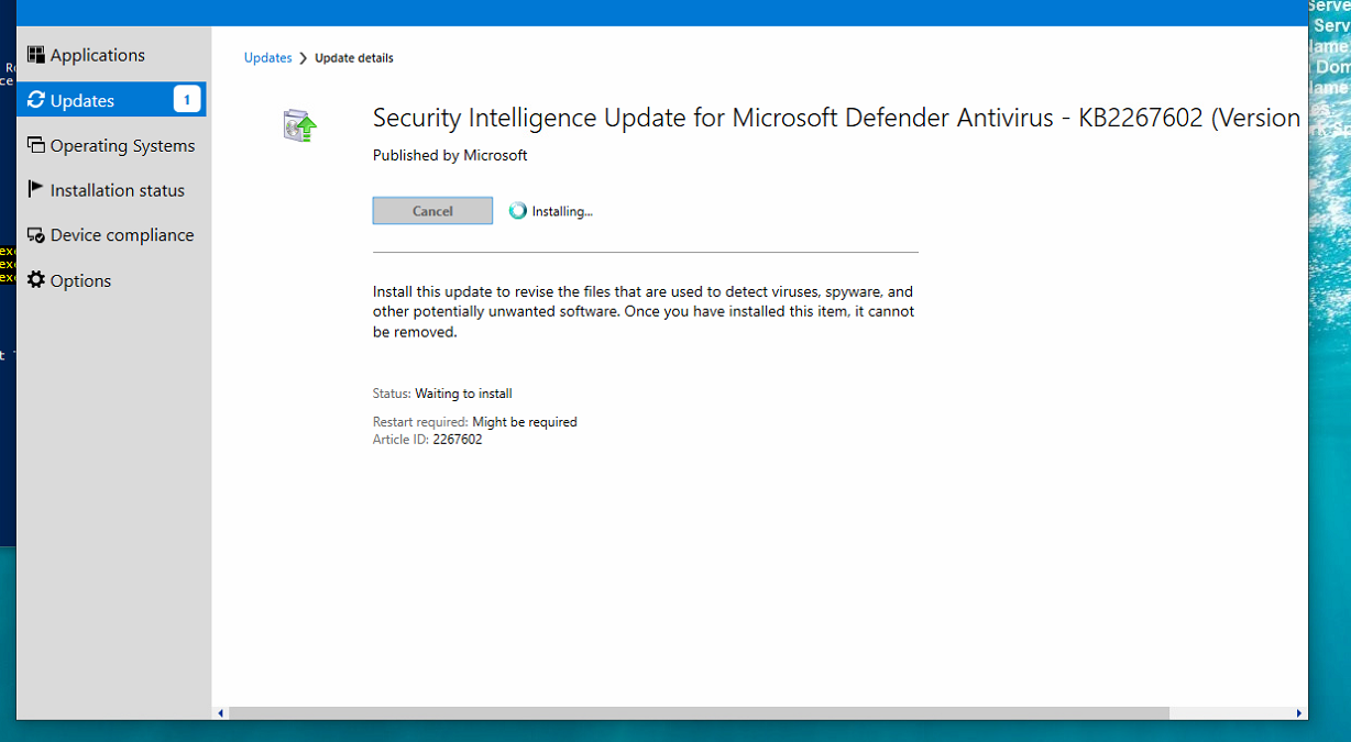 Solved: SCCM Desktop/Servers Windows Updates not applying | Experts ...