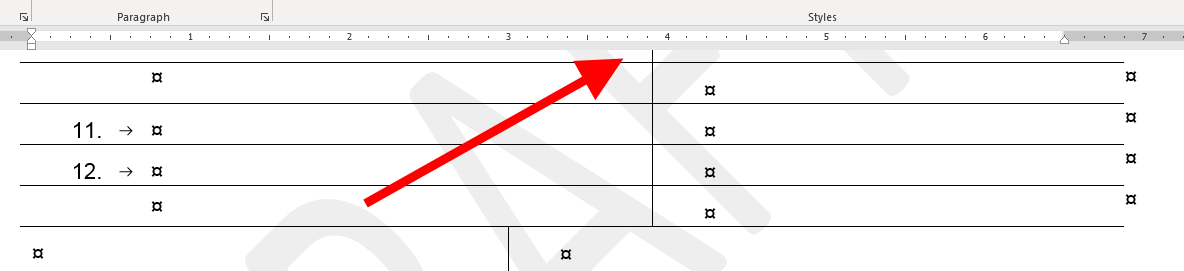 Solved: MS Word 2016 - How to Determine the precise location of a table ...