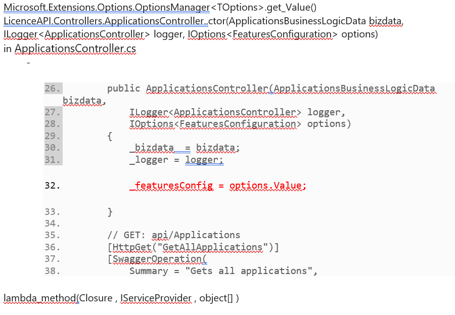 Solved: .Net core 3.1 - Error handling in startup.cs | Experts Exchange