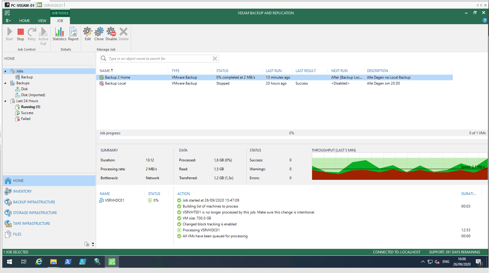Solved: How to optimize processing rate / troughput speed for Veeam Backup & Replication ...