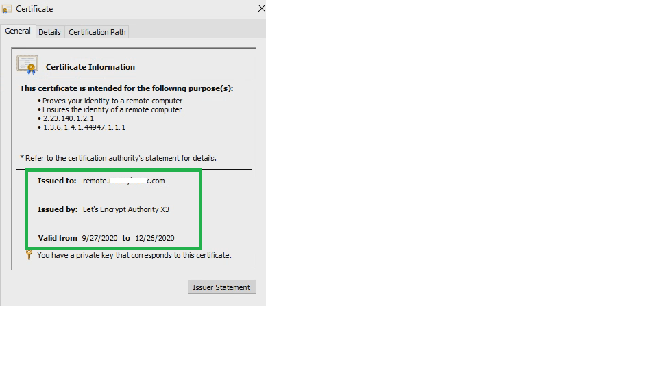 Solved: SBS2011 generated Server Certificate vs CertifytheWeb generated Certificate | Experts ...