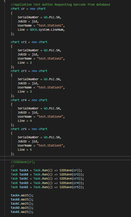 Solved Calling Insert Stored Procedure Uspinsertbarcode From 5022