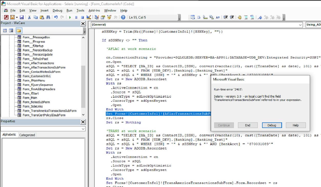 Solved: Need help with assigning the results of a stored procedure to a ...