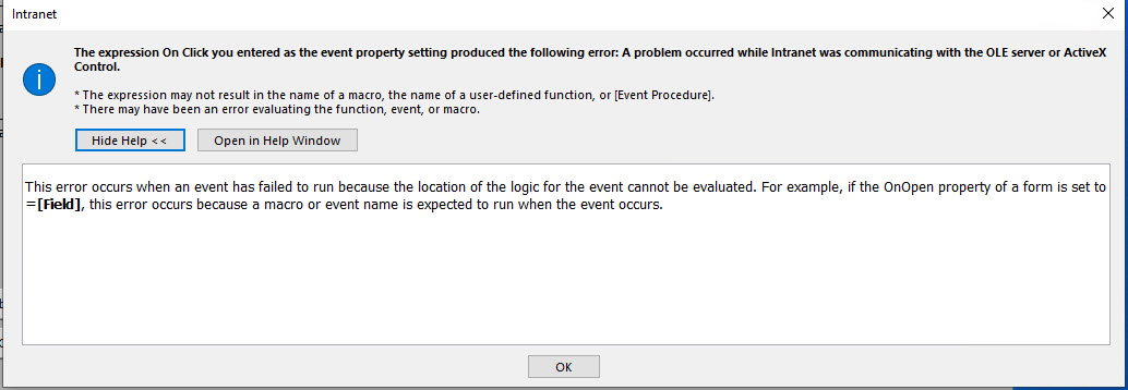 Solved Emaildatabaseobject And Docmd Sendobject Work On One Pc Access Runtime But Not Another