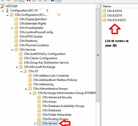 Solved: Exchange migration 2010 to 2016, old cas array name ...