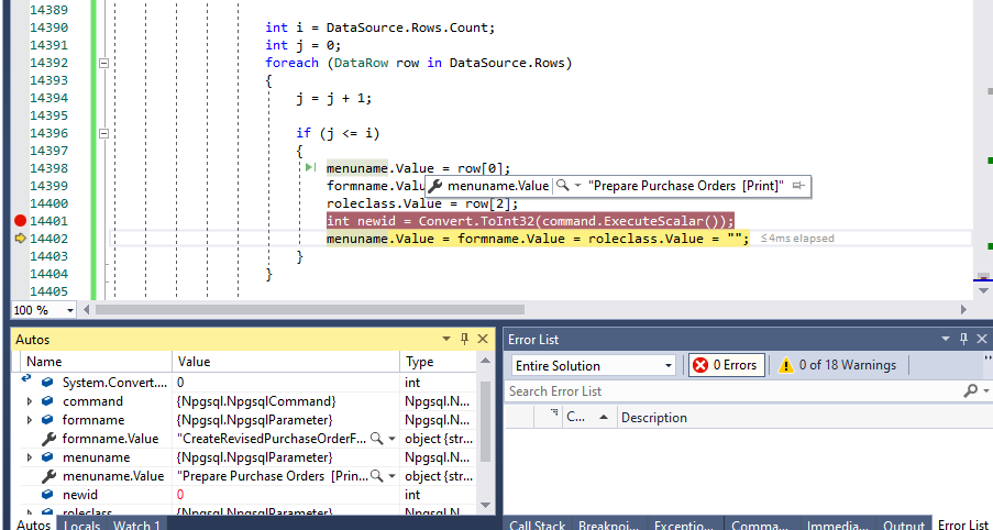 Solved How Do Write From A Datatable On Screen To Another Table In A
