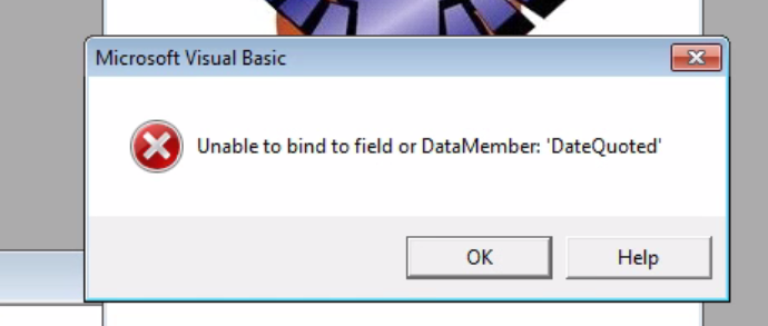Solved: Unable to bind DTPicker on Adodc data control in VB6 | Experts ...