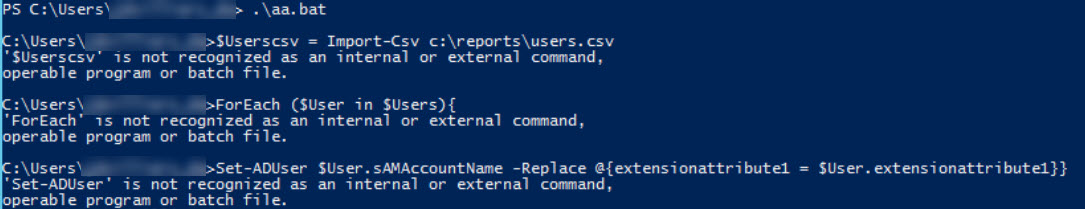 Solved: Bulk Import Attribute Changes in AD | Experts Exchange