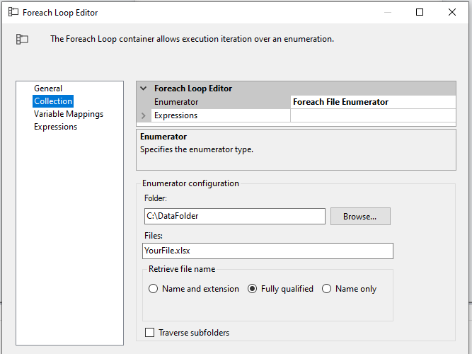 Solved Ssis Check If Dynamic Name Text File Exists If No Then Loop Keep Checking Until File