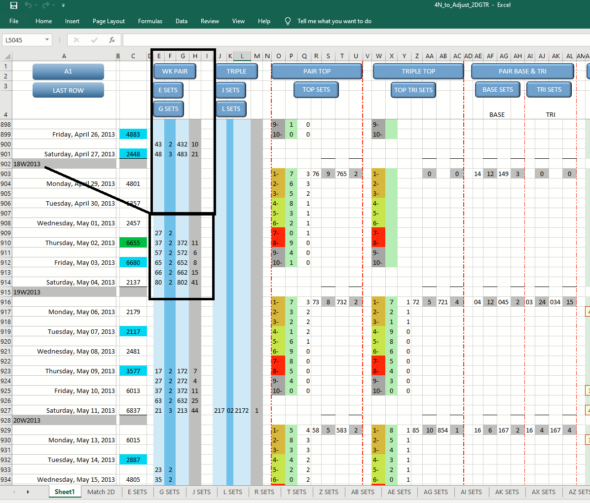 Solved: Adjust 4n file count column | Experts Exchange