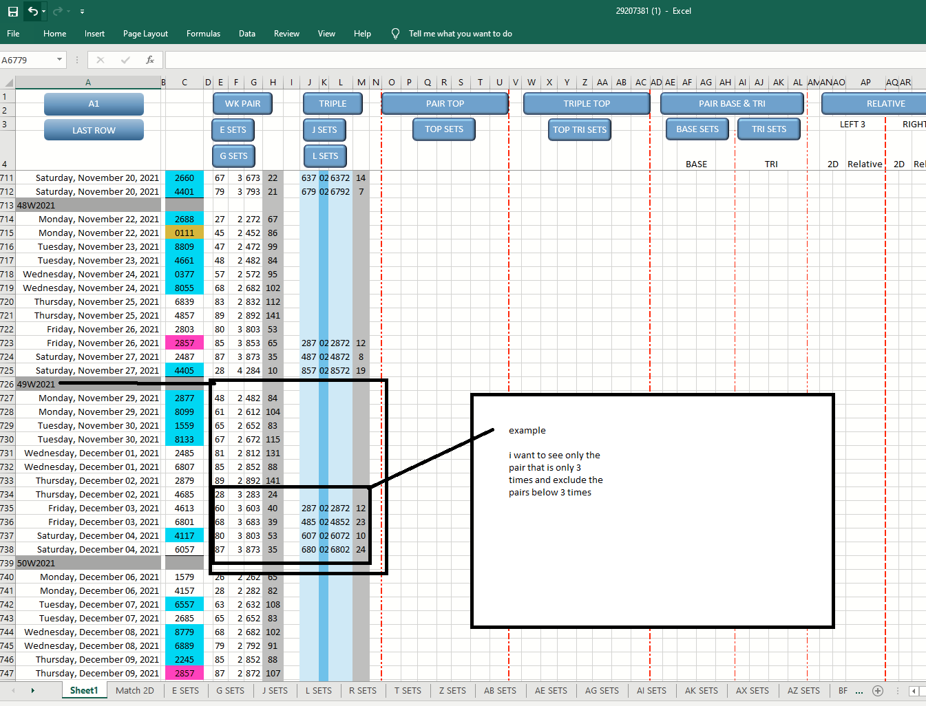 Solved: Adjust 4n file count column | Experts Exchange