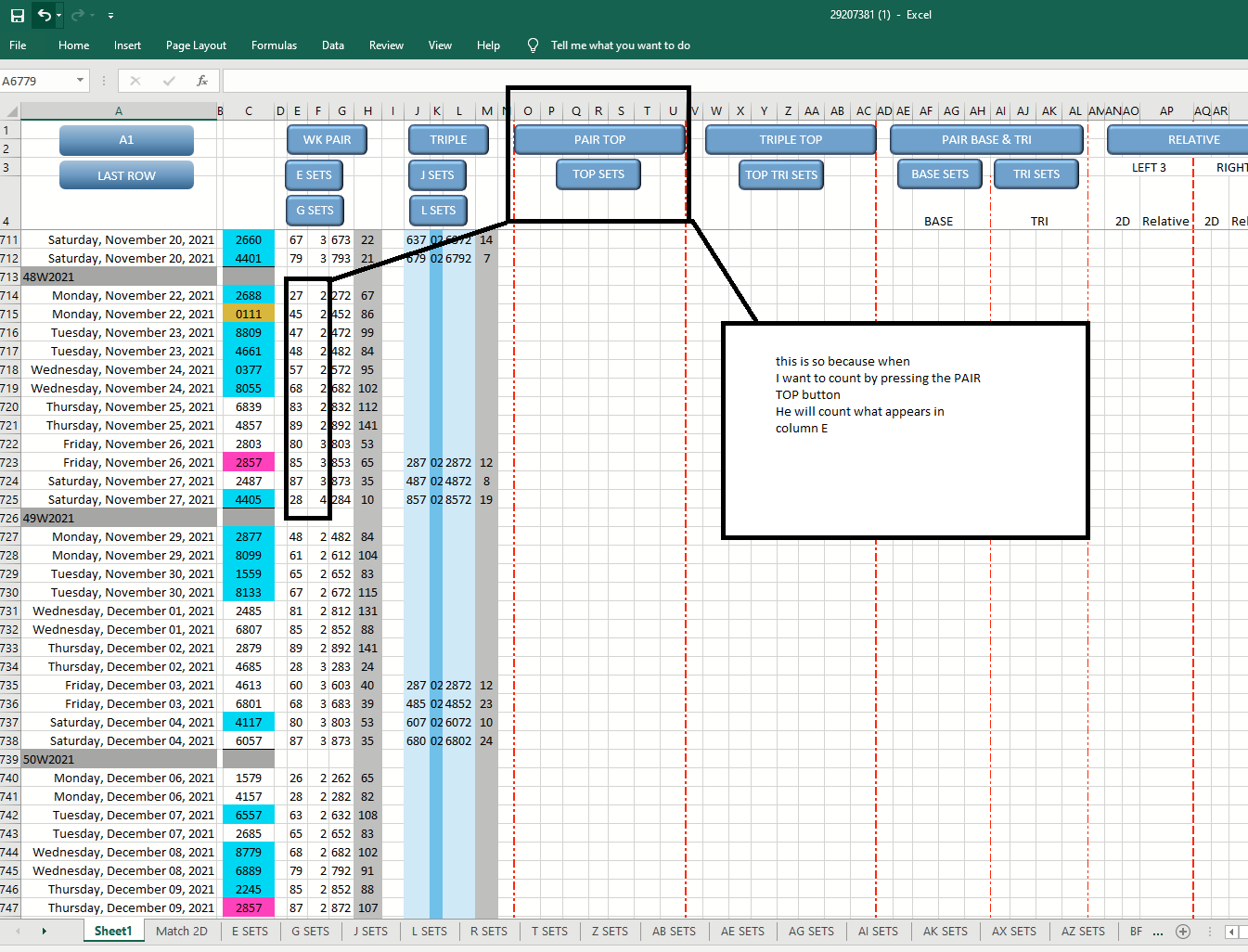 Solved: Adjust 4n file count column | Experts Exchange