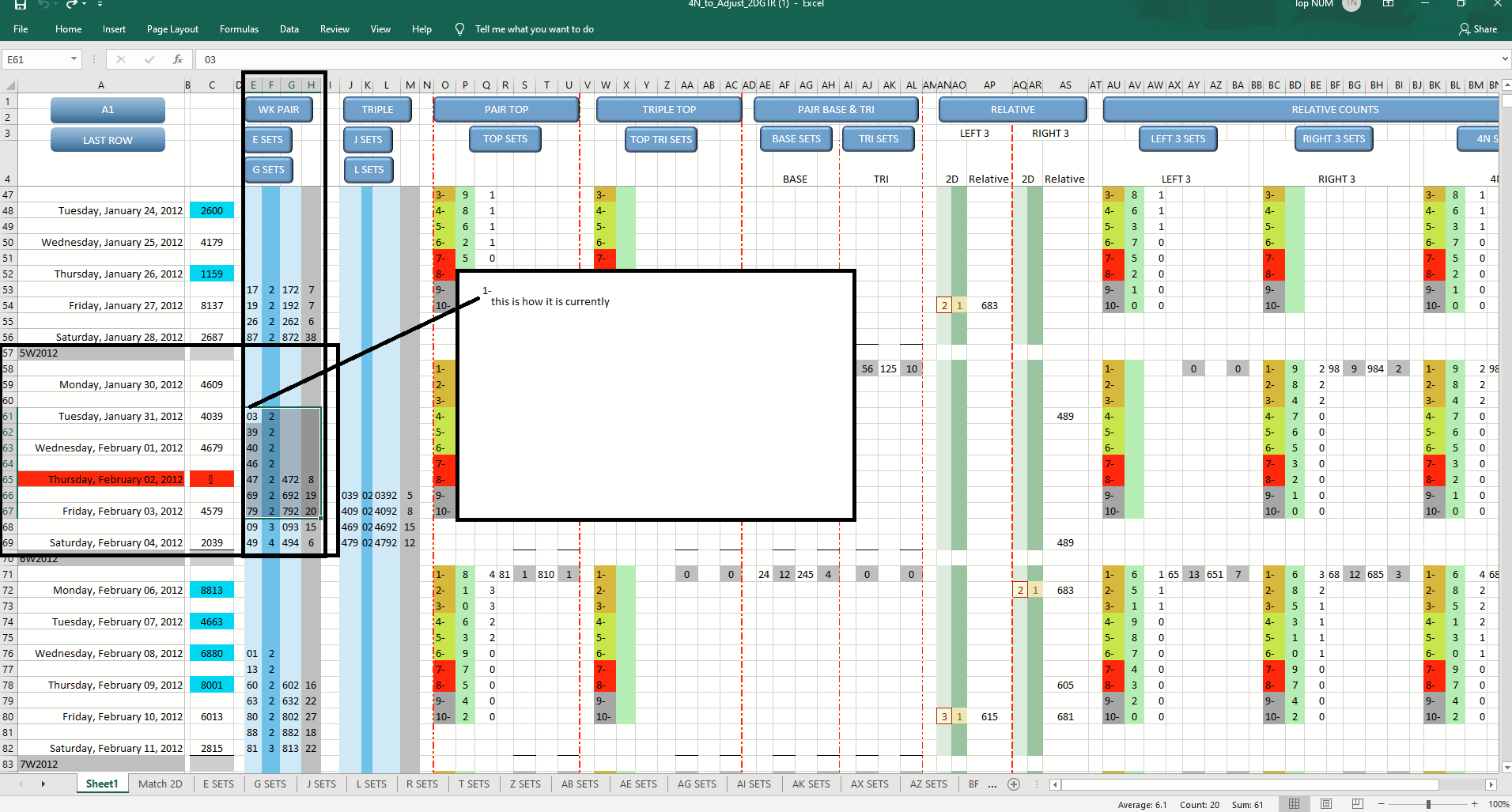 Solved: Adjust 4n file count column | Experts Exchange