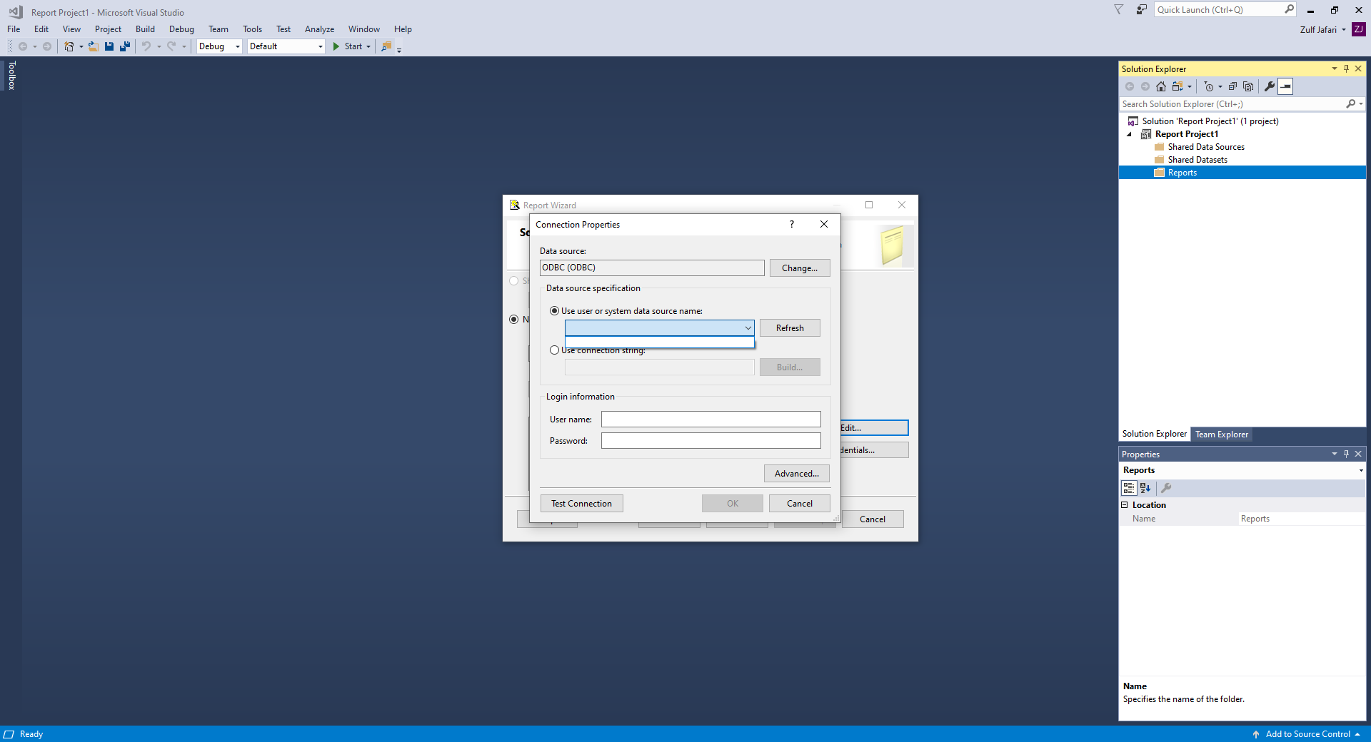 Solved: Cannot create ODBC connection in SSRS 2017 | Experts Exchange Solved: Cannot create ODBC connection in SSRS 2017 | Experts Exchange