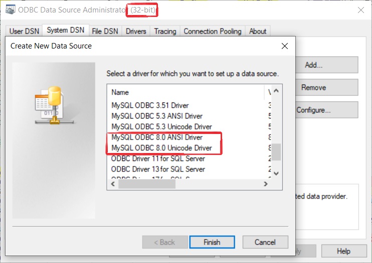Solved: Cannot create ODBC connection in SSRS 2017 | Experts Exchange