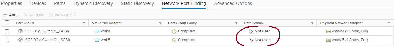 Solved: Connect Synology NAS to VMware ESXI 7 Host as a Datastore using ISCSI with Network Port ...
