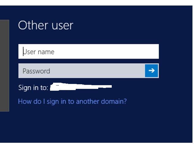 Solved: AD domain upn login screen | Experts Exchange