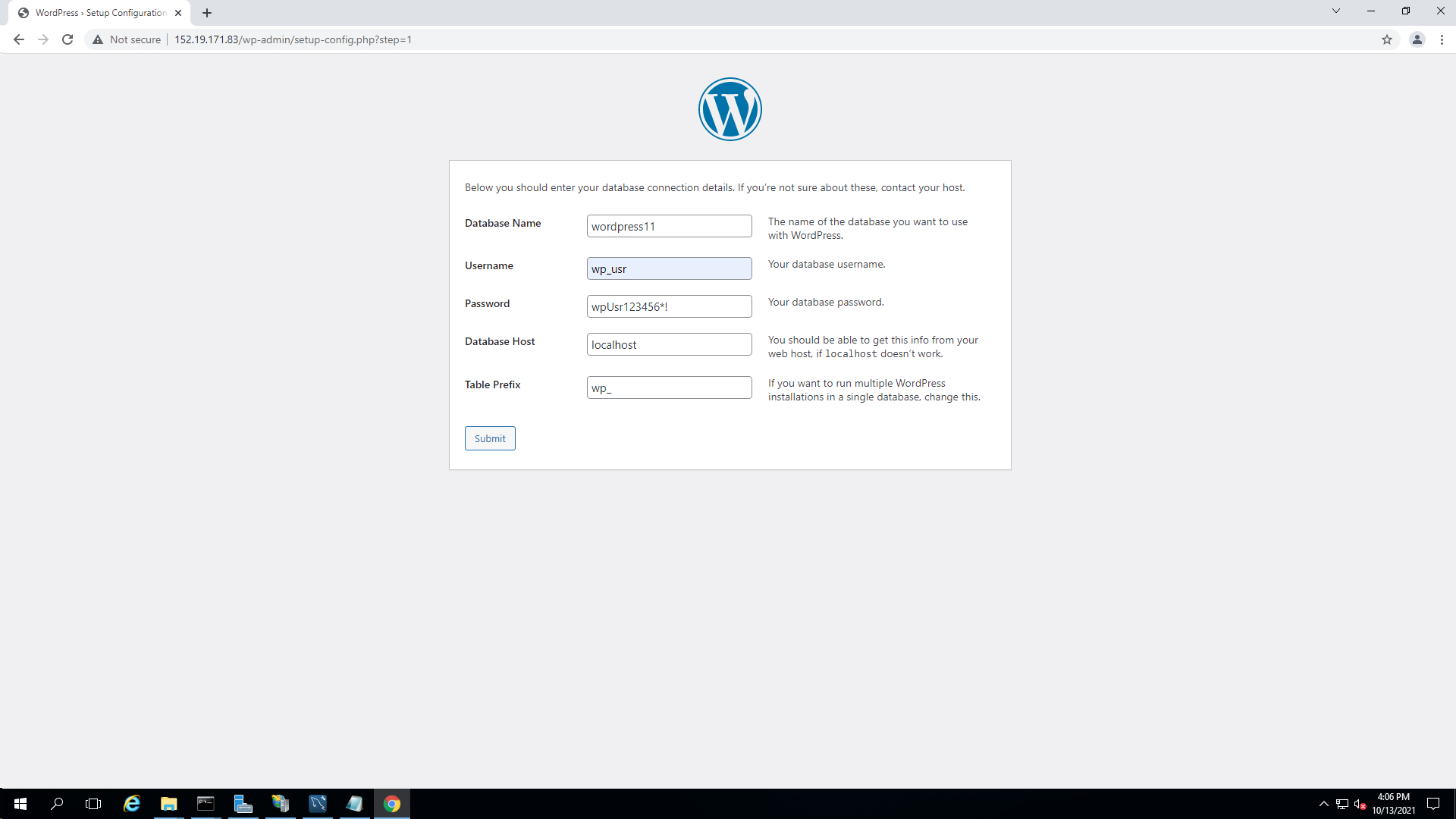 Solved How Can I Instlall Wordpress On Windows Server 2016 Manually Without Using Web Platform