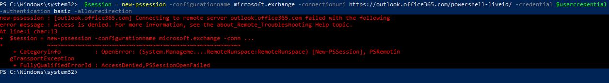Solved: Why remotepowershell shows "access denied" while connecting to ...