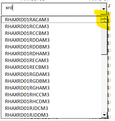 Solved: Excel ActiveX combobox scroll bar issues? | Experts Exchange