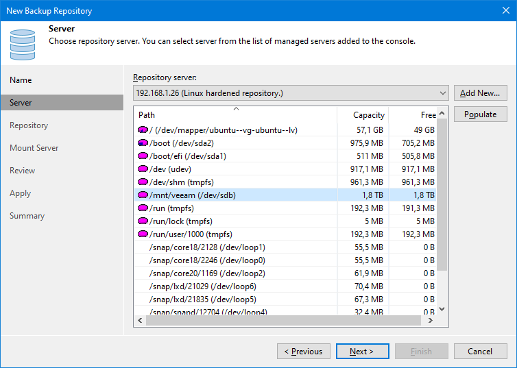 Part 4 - Build an immutable backup repository for Veeam Backup ...
